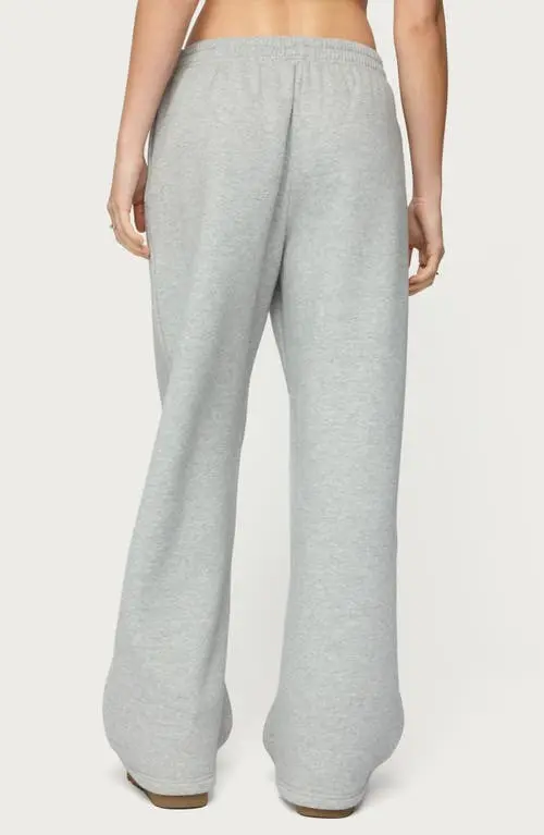 EDIKTED Wide Leg Sweatpants