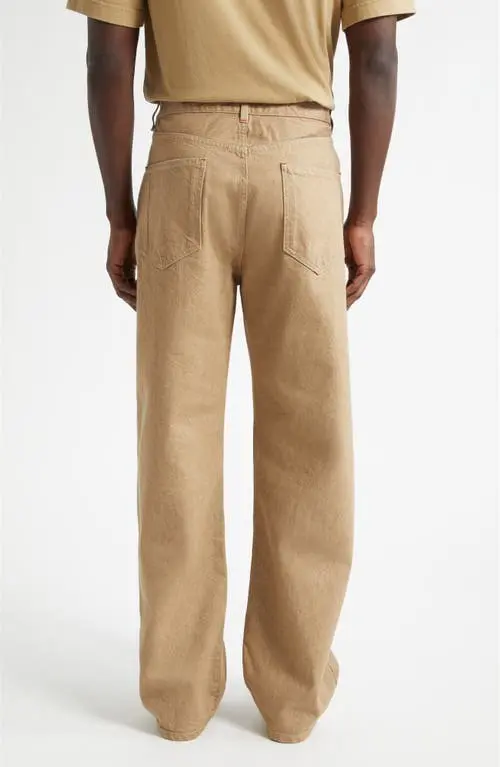Jacquemus Le De-nîmes Droit Straight-leg Jeans - Beige