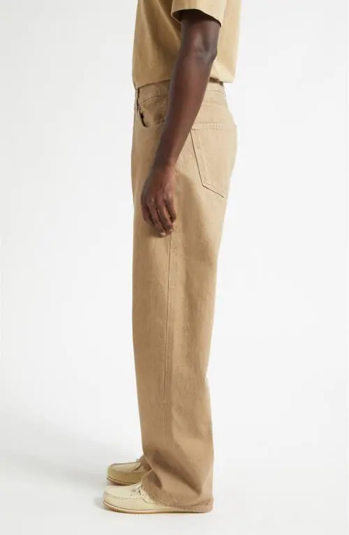 Jacquemus Le De-nîmes Droit Straight-leg Jeans - Beige