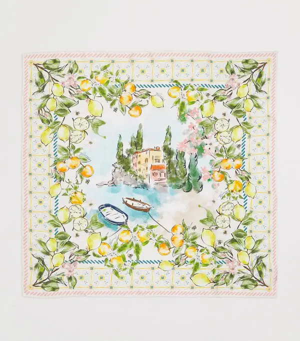 Harrods Silk High Summer Scarf