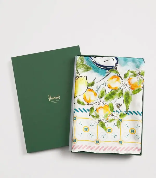 Harrods Silk High Summer Scarf