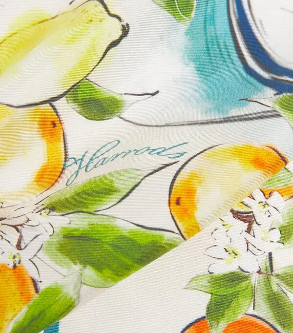 Harrods Silk High Summer Scarf