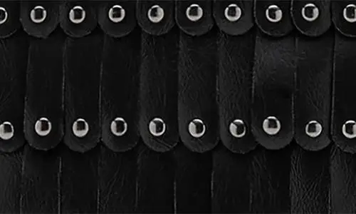 Mango Studded Fringe Shoulder Bag