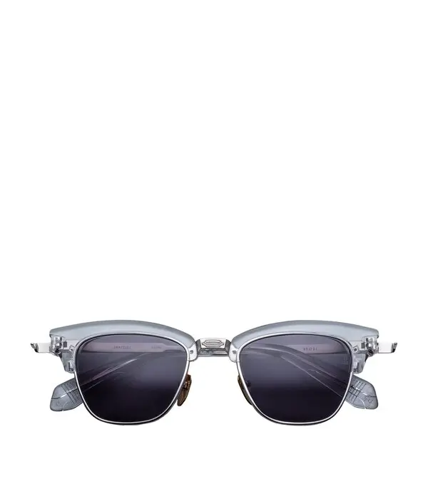 JACQUES MARIE MAGE Sartre Sunglasses - Silver
