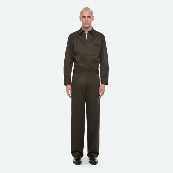 Helmut Lang Chino Pants - Dark Moss