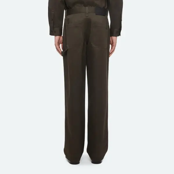 Helmut Lang Chino Pants - Dark Moss