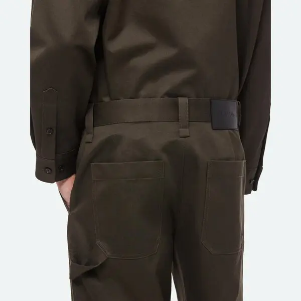 Helmut Lang Chino Pants - Dark Moss