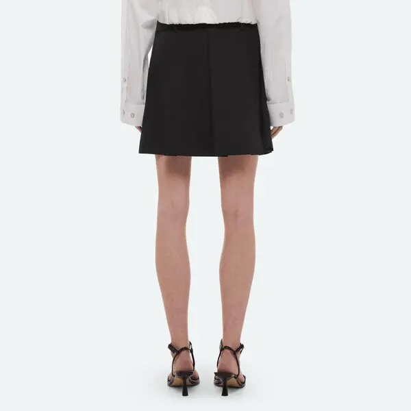 Helmut Lang Wardrobe Pleated Mini Skirt