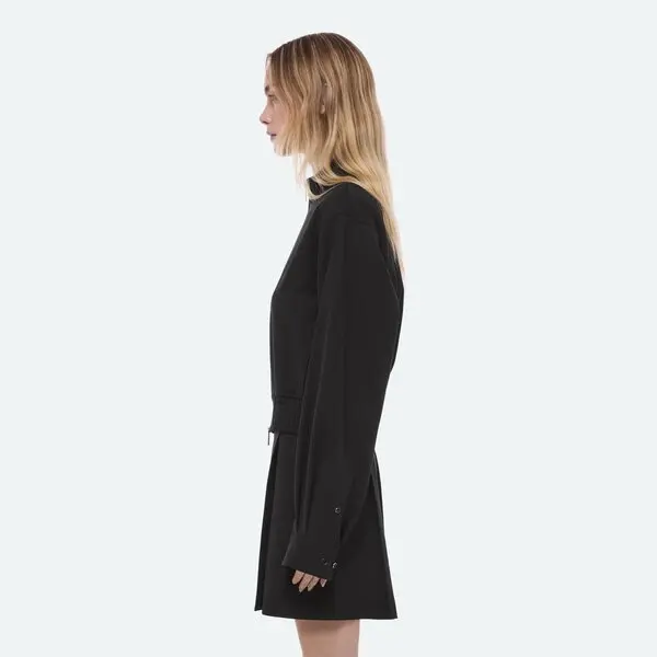 Helmut Lang Wardrobe Wool Gabardine Bomber Jacket
