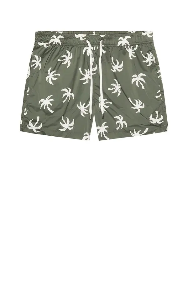 Onia Charles 5 Swim Trunk - Soft Olive