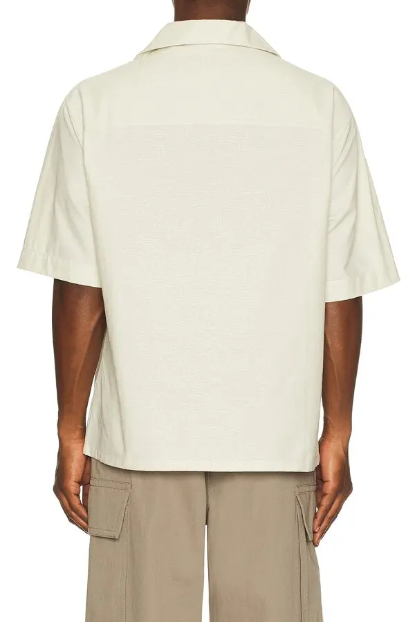 Marni Bowling Shirt In Cream