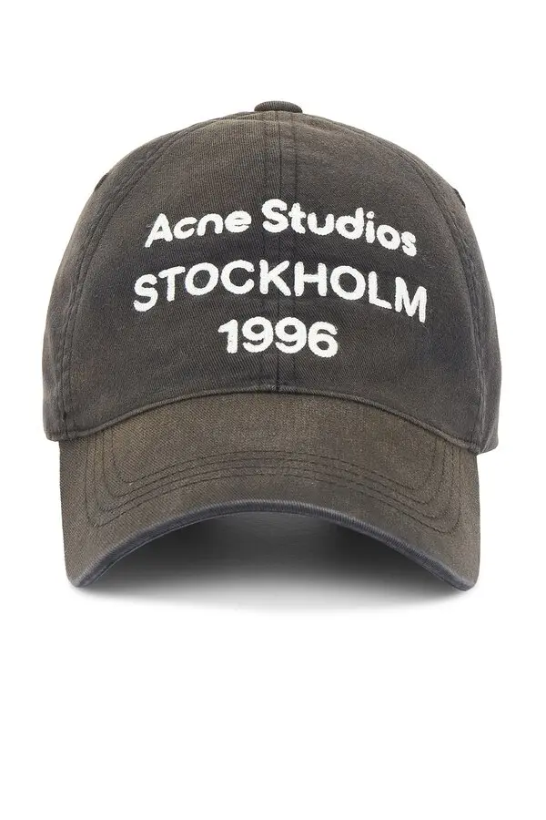 Acne Studios Carliy 1996 Cap - Faded Black