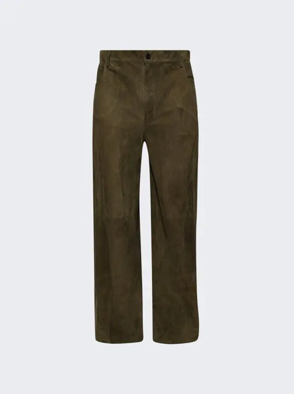 Marni Lambskin Leather Trousers