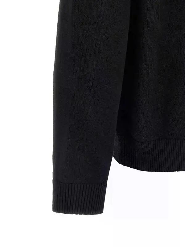 Kenzo Heart Embroidered Crew-neck Sweater