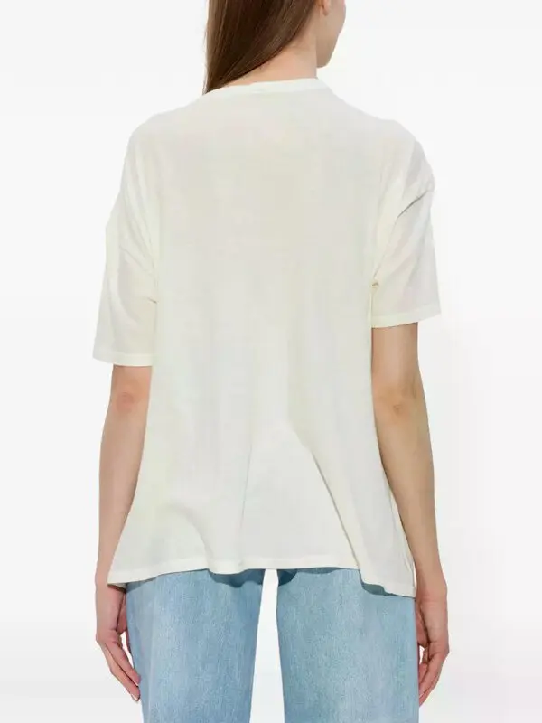 R13 Print T-shirt - Neutrals