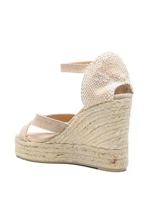 CastaÑer Bruna Wedge Espadrilles - Neutrals
