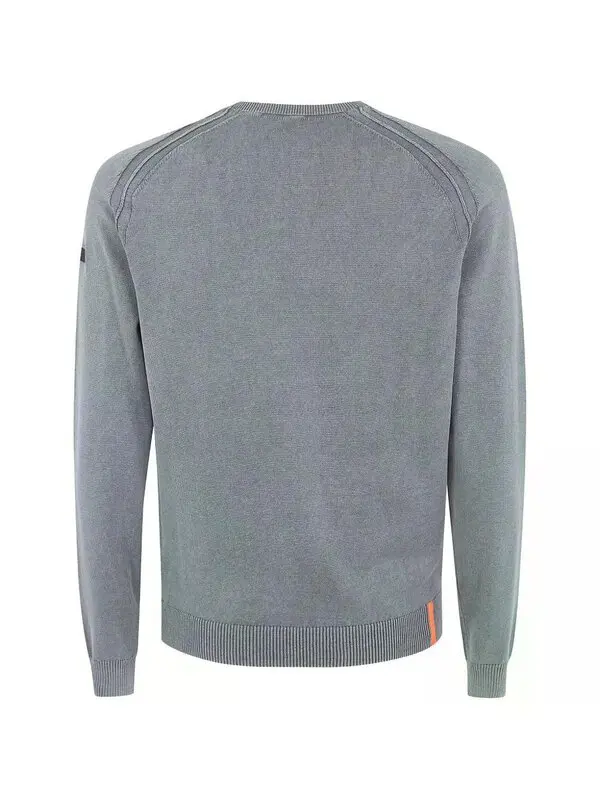 RRD Ribbed-knit Crew-neck Sweater - Grey