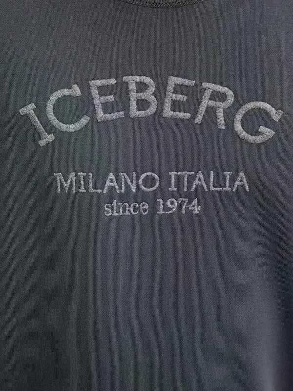 Iceberg Logo-embroidered Sweatshirt