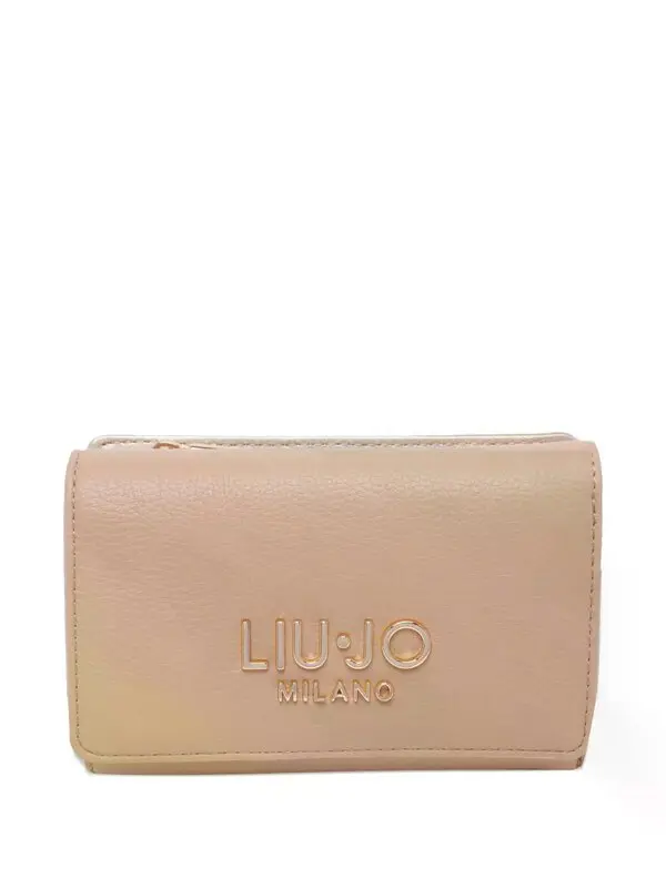 Liu Jo Logo-appliqué Wallet - Neutrals