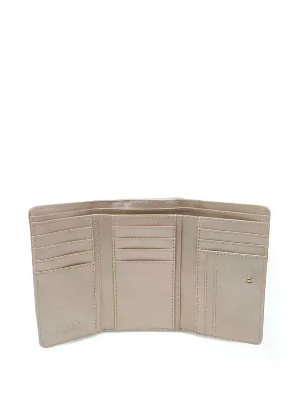 Liu Jo Logo-appliqué Wallet - Neutrals