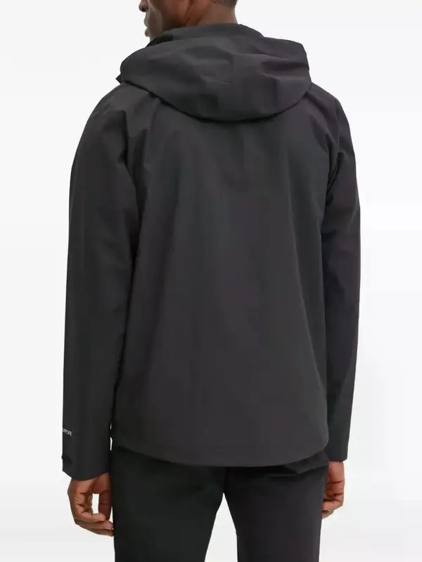 JACK WOLFSKIN Logo Hooded Performance Jacket