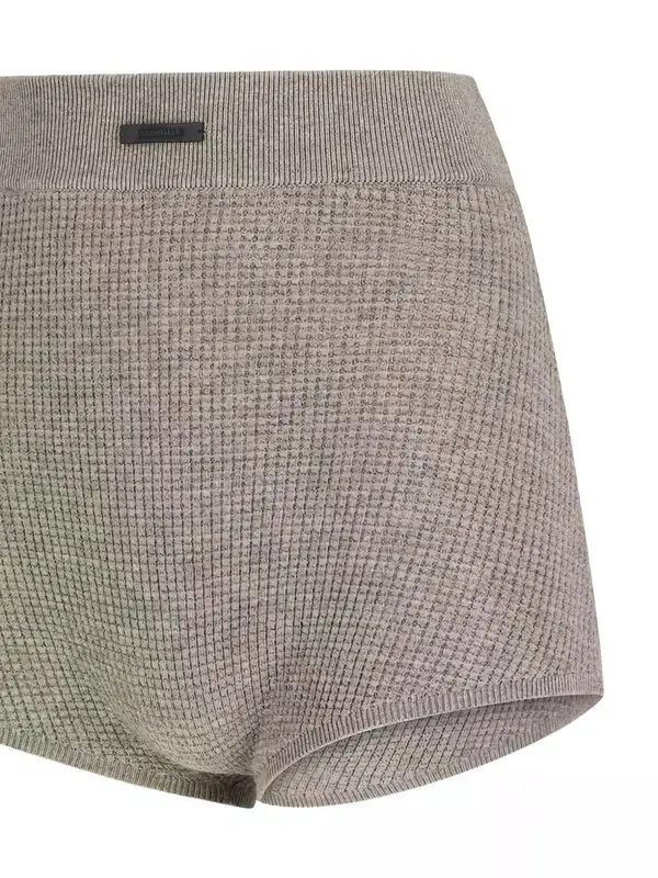 Fear Of God Waffle-knit Shorts - Neutrals
