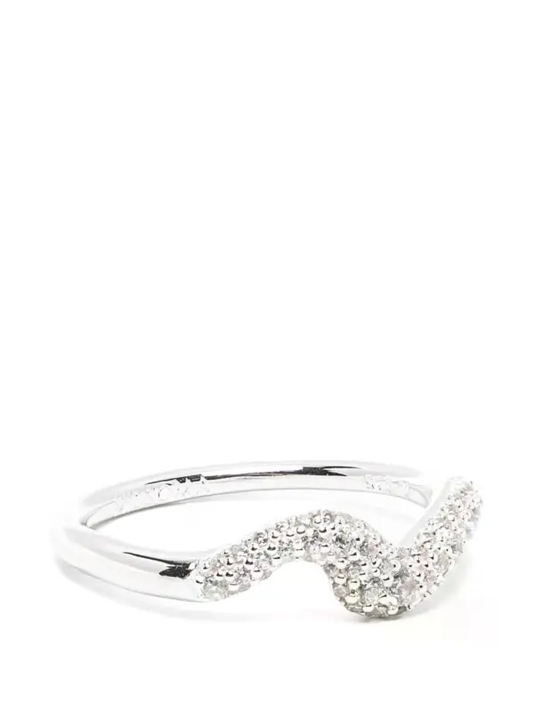 MISSOMA Molten Stacking Ring - Silver