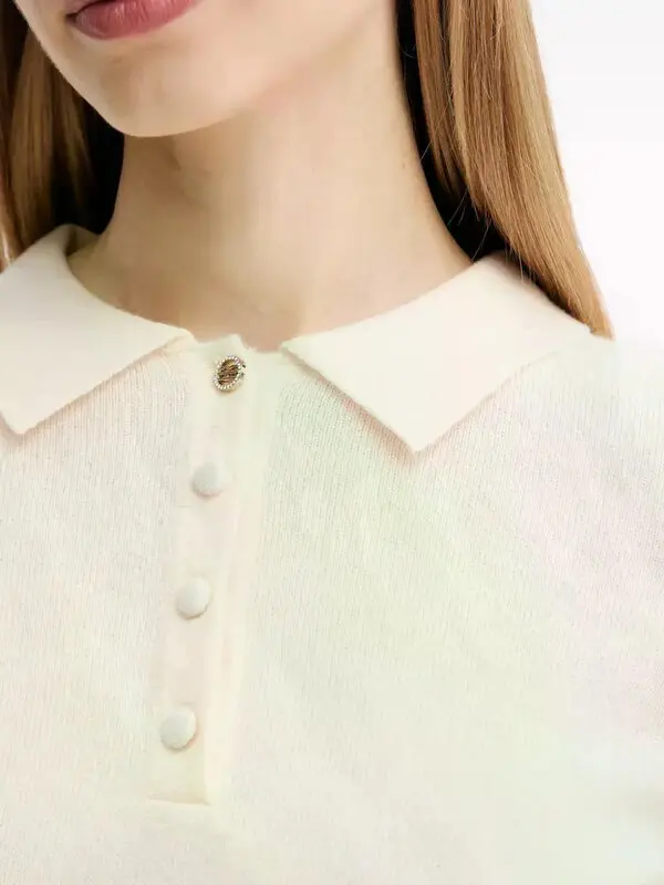 FRACOMINA Button-placket Polo Top