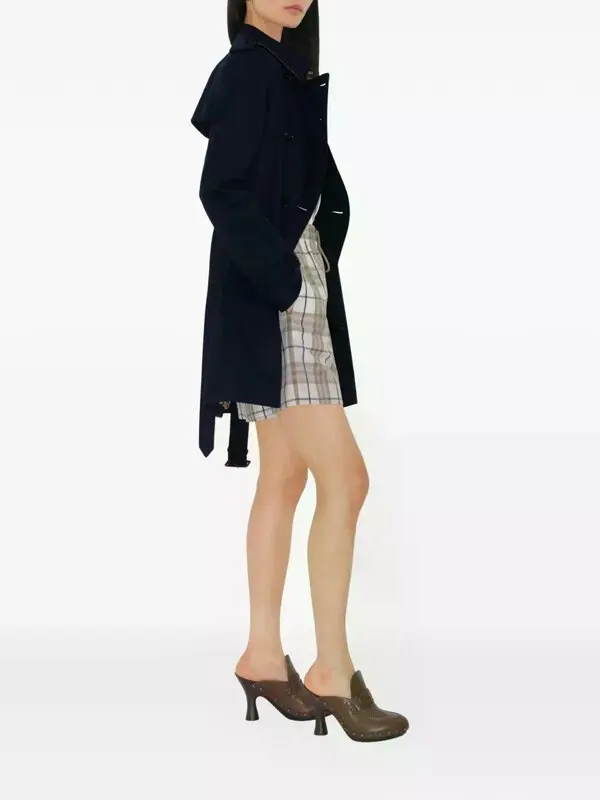 Burberry Kensington Trench Coat - Blue