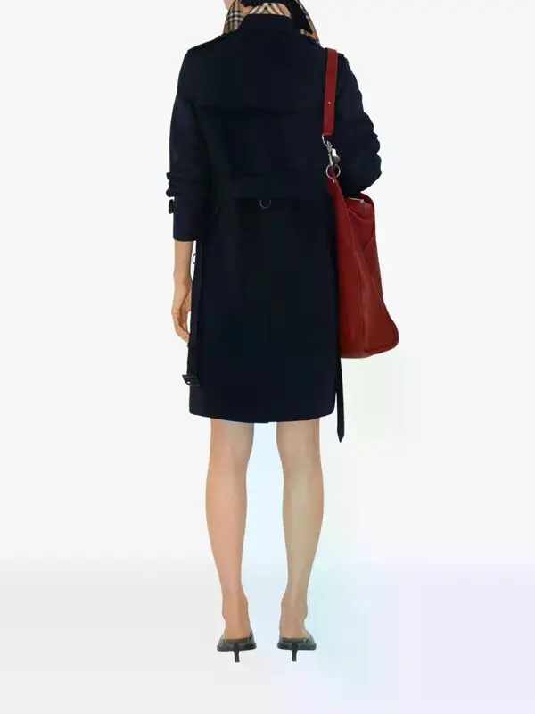 Burberry Kensington Trench Coat - Blue