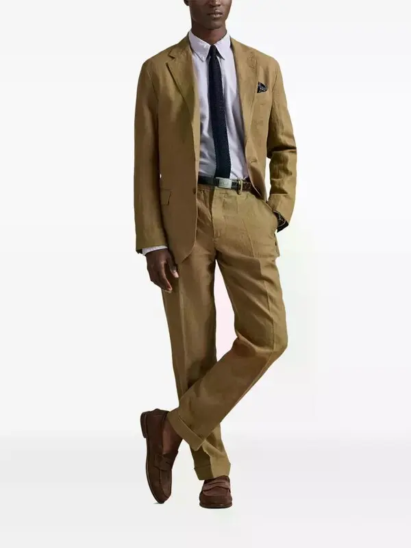 Polo Ralph Lauren Textured-slub Suit Trousers
