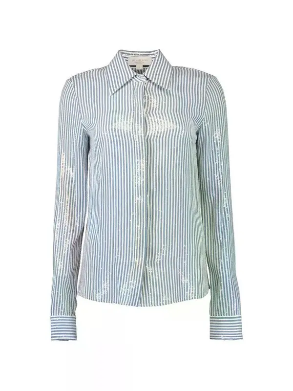 Michael Kors Striped Shirt - Blue