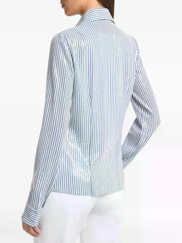 Michael Kors Striped Shirt - Blue