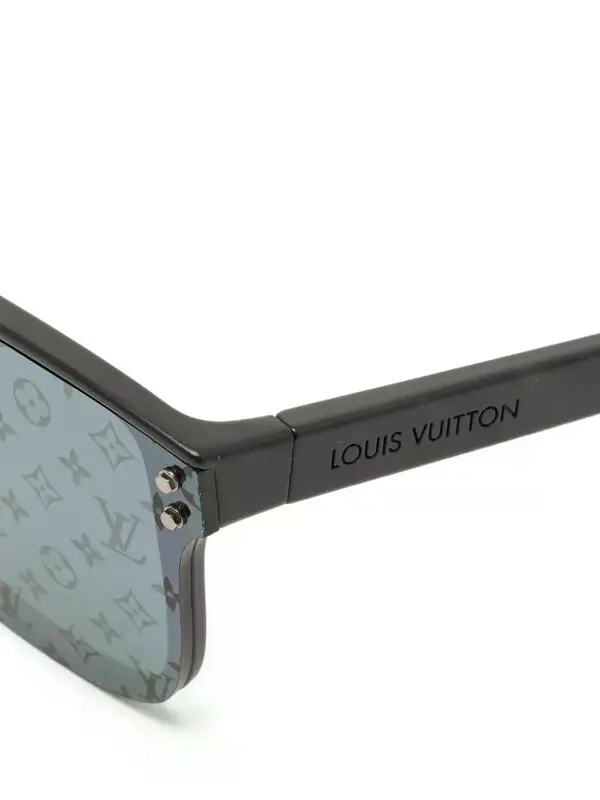 LOUIS VUITTON Waimea Logo-pattern Sunglasses