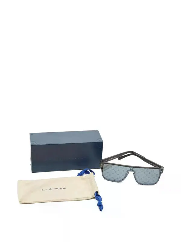 LOUIS VUITTON Waimea Logo-pattern Sunglasses