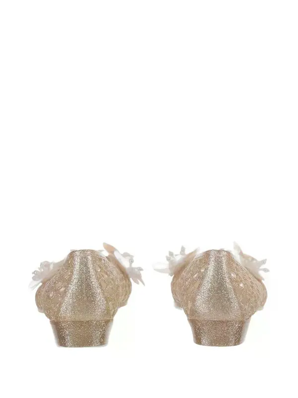 HEAVENLY JELLY Sequin-embellished Ballerina Flats