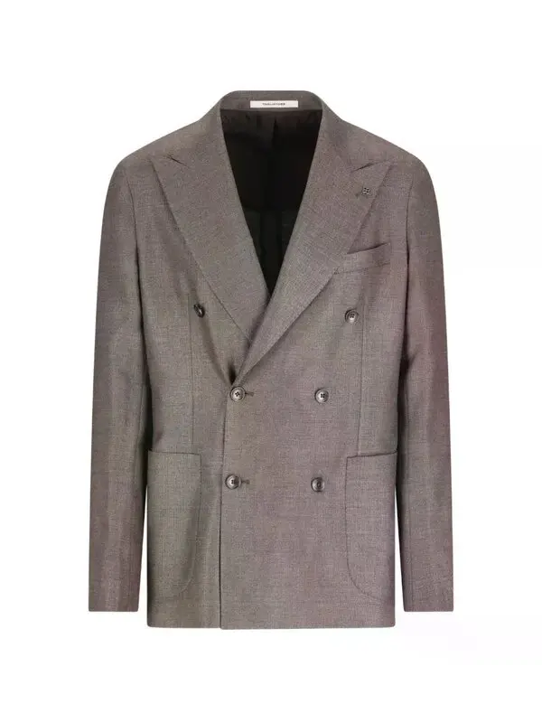 Tagliatore Double-breasted Jacket - Brown