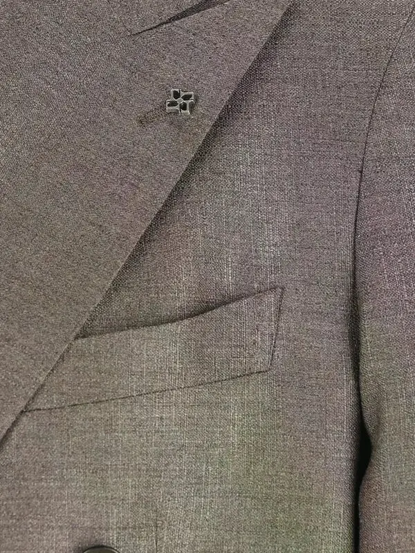 Tagliatore Double-breasted Jacket - Brown