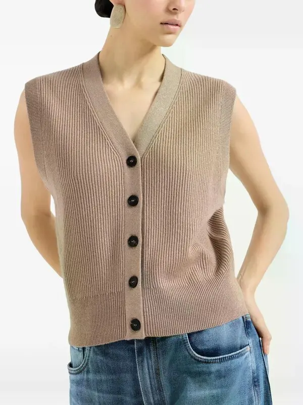 Brunello Cucinelli Ribbed Vest