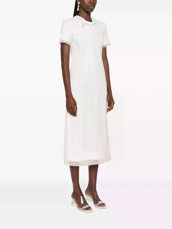 Simone Rocha Layered Embellished Dress