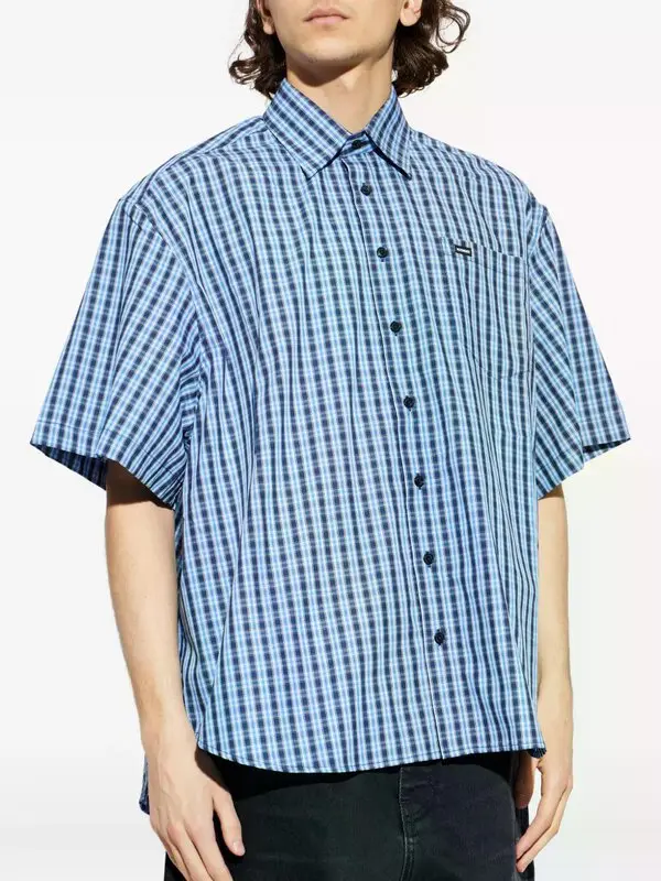Vetements Check Pocket Shirt