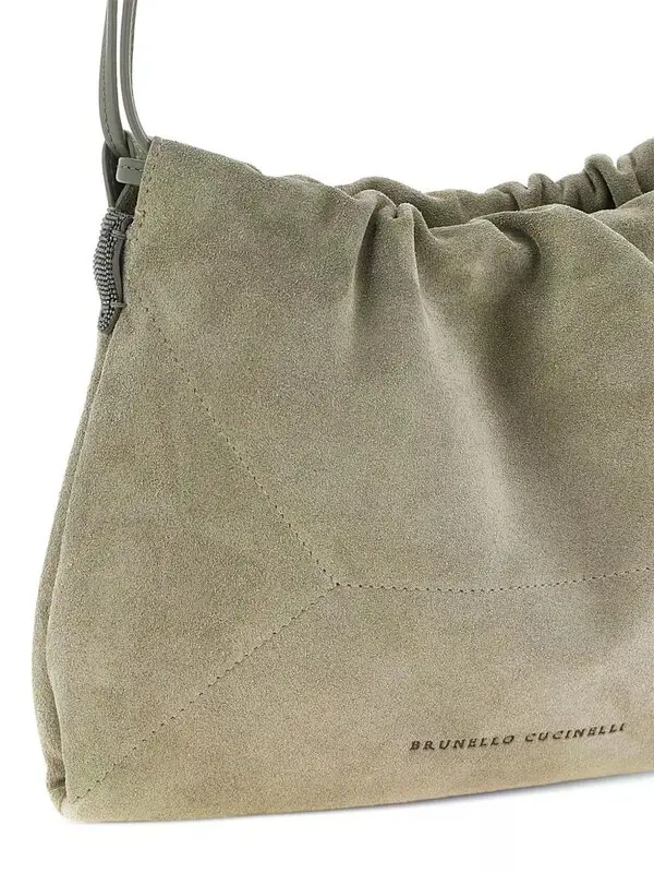 Brunello Cucinelli Monili-detail Bucket Bag - Neutrals