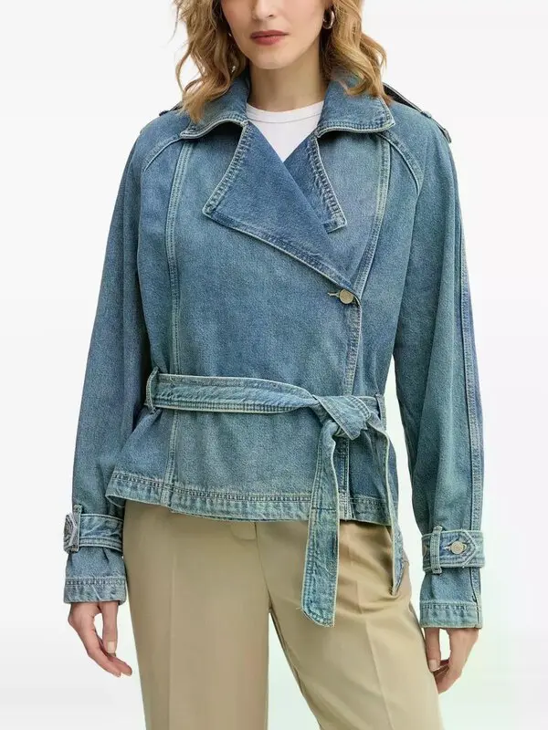 Guess Belted Denim Jacket