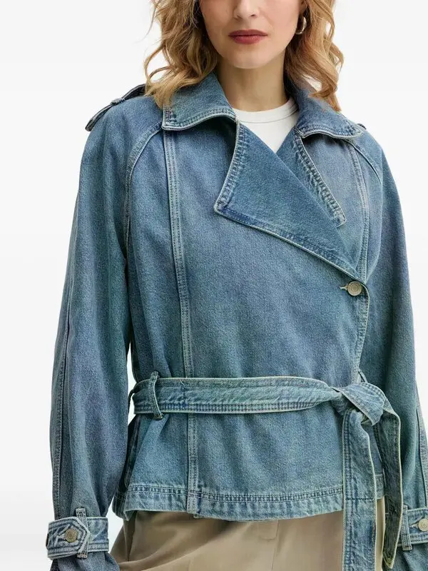 Guess Belted Denim Jacket