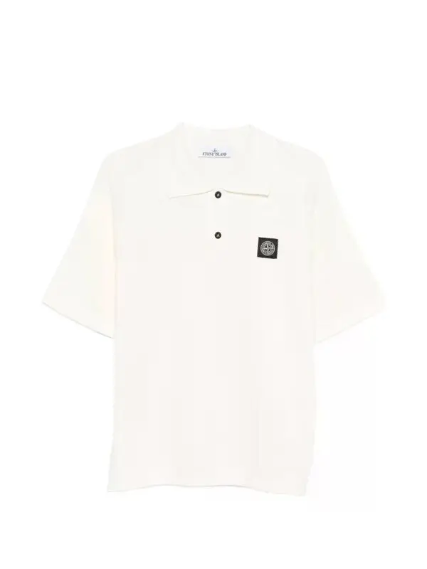 Stone Island Logo-patch Polo Shirt