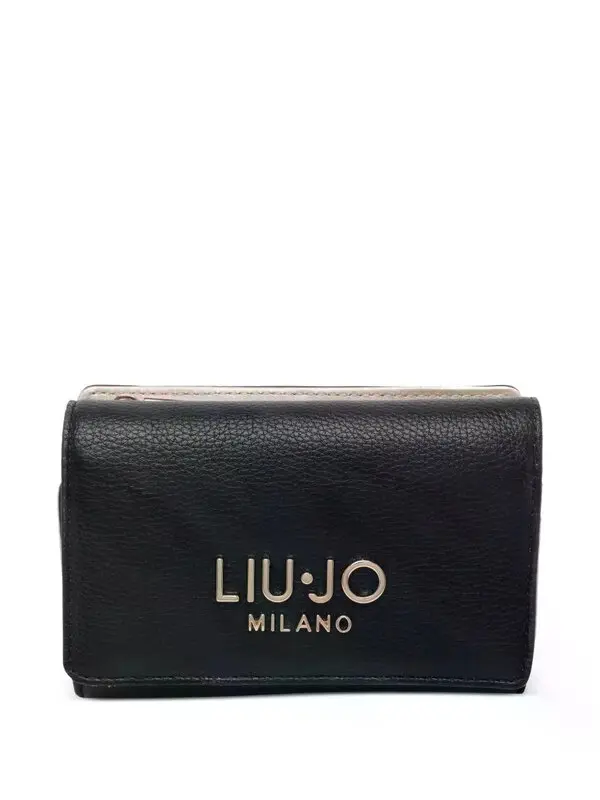 Liu Jo Logo Clip Wallet - Black