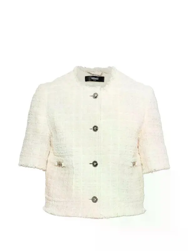 Versace Button Short-sleeve Jacket