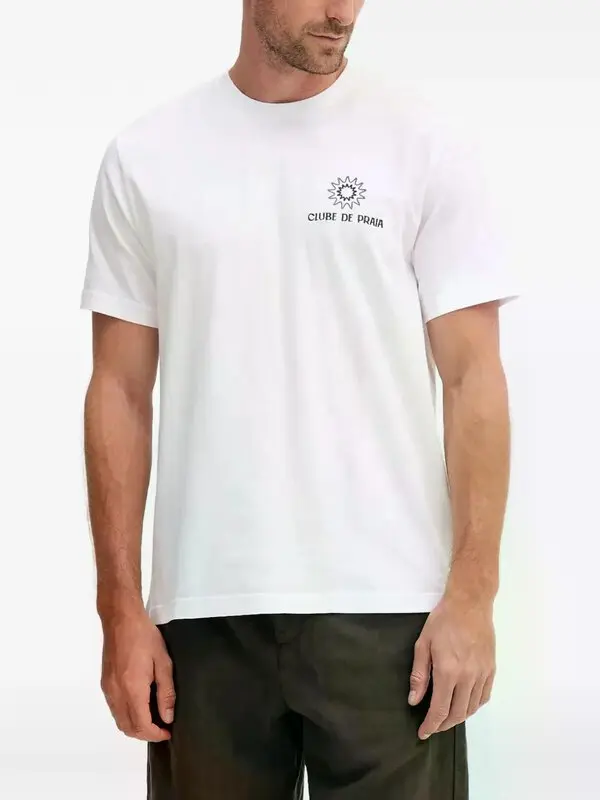 Frescobol Carioca Graphic Crew Neck T-shirt