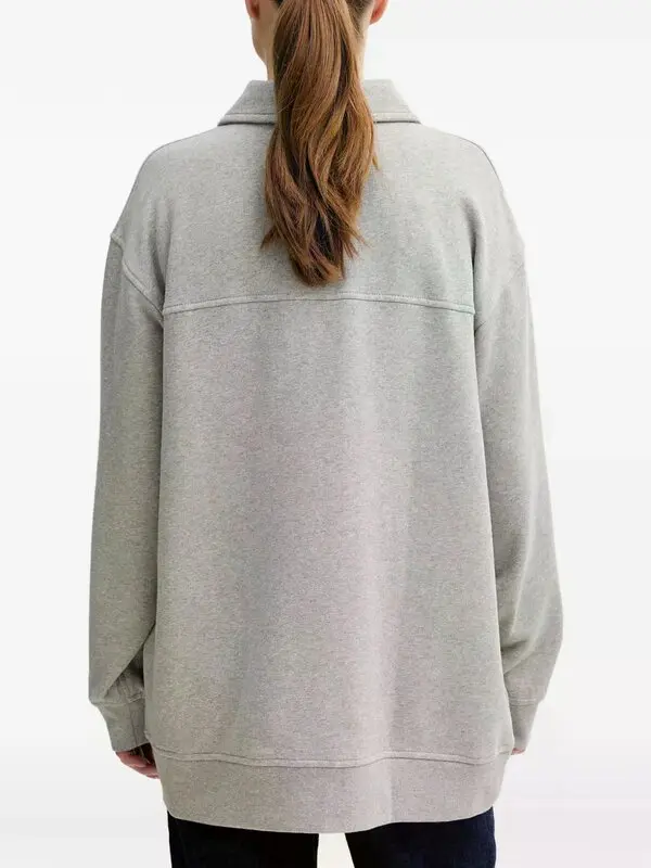 STAND STUDIO Graphic Collar Sweatshirt
