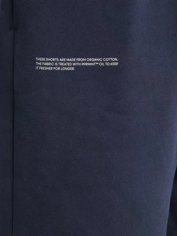 PANGAIA Logo-detail Pocket Shorts